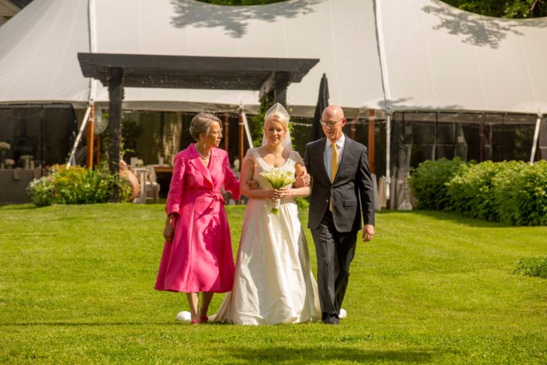 Tented Backyard Wedding in New England - eventsbysorrell.com